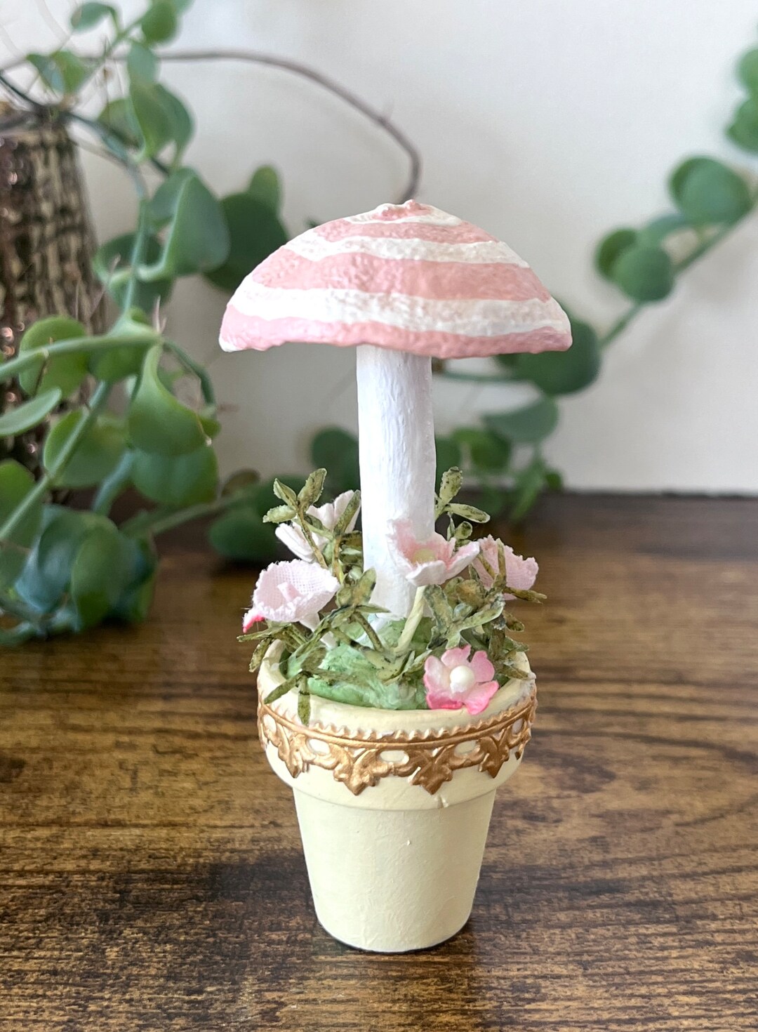Mushroom Collection, Patchwork Quilt Inspired Decor, Home Decor for ...