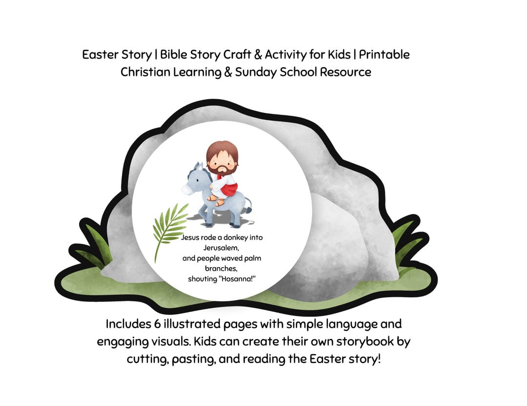 Easter Story | Bible Story Craft & Activity for Kids | Printable ...