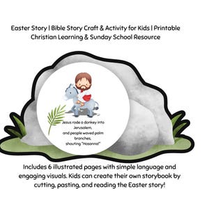 Easter Story | Bible Story Craft & Activity for Kids | Printable ...