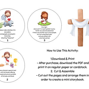 Easter Story | Bible Story Craft & Activity for Kids | Printable ...