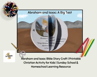 Noah's Ark Bible Story Craft | Printable Christian Activity for Kids ...