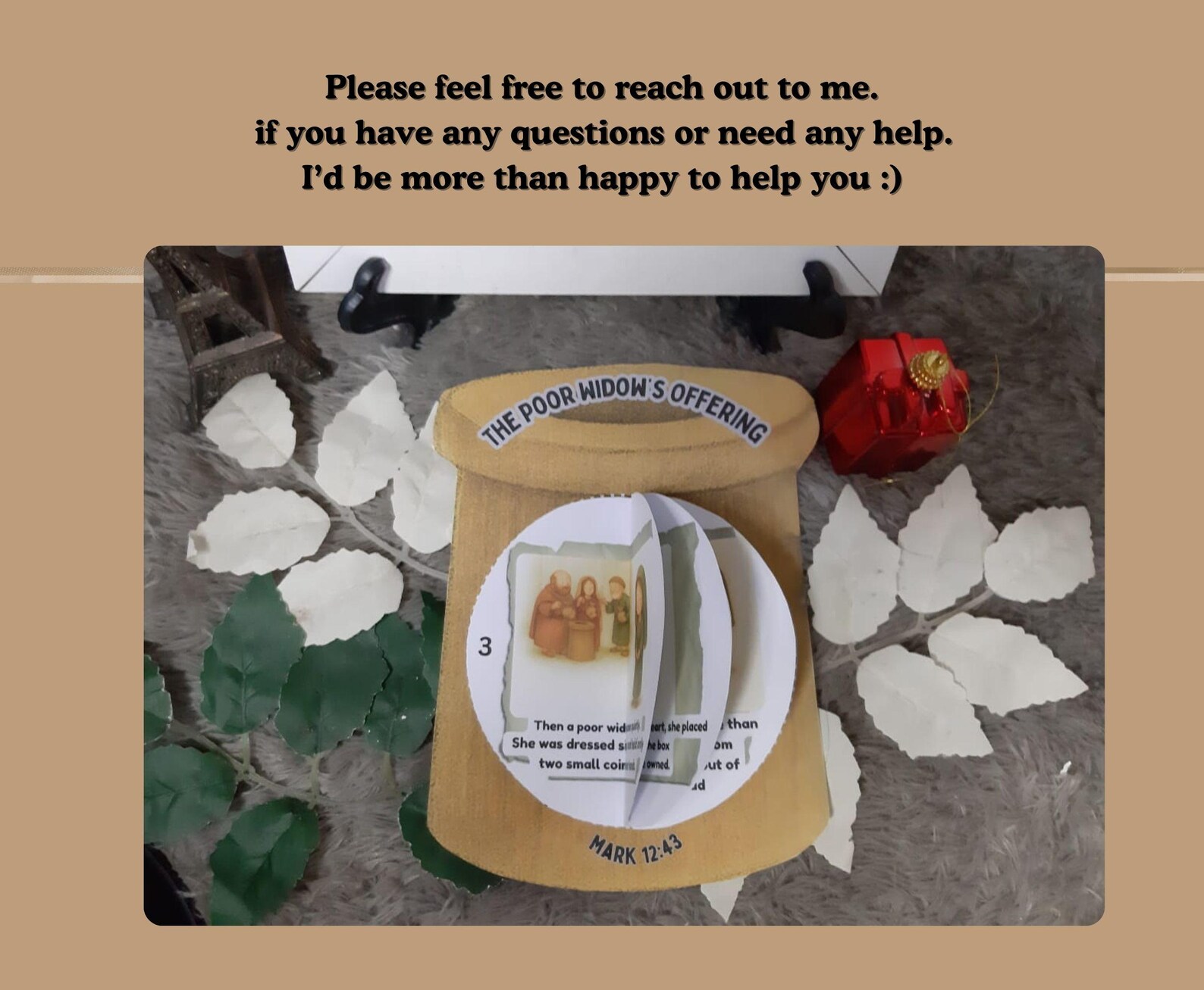 The Poor Widow’s Offering Bible Craft: Sunday School Activity (PDF ...