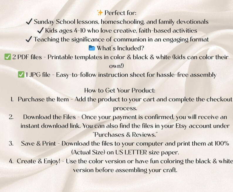 The Last Supper Craft - Printable Easter Bible Activity for Kids, DIY ...