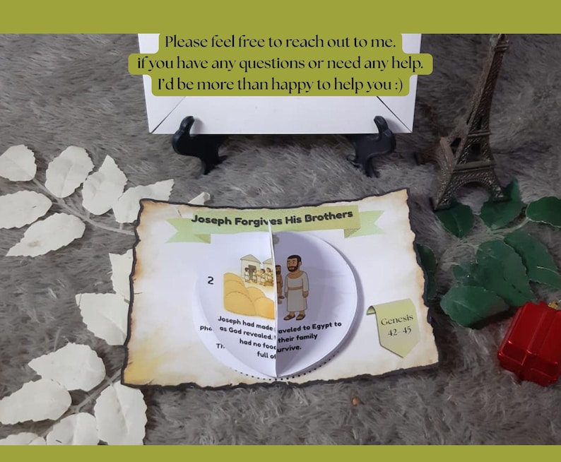 Joseph Forgives Brothers Bible Story Craft - Sunday School Activity ...