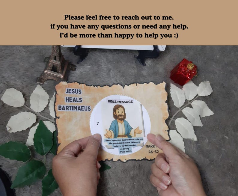 Jesus Heals Bartimaeus Bible Story Craft: Sunday School Activity (PDF ...