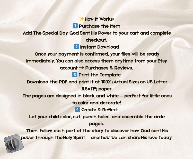 Pentecost Story Circle Book: Holy Spirit Sunday School Craft (printable ...