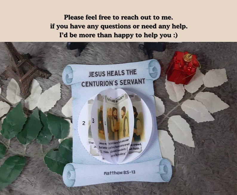 Jesus Heals the Centurion’s Servant – Bible Story Craft: Cut & Glue ...