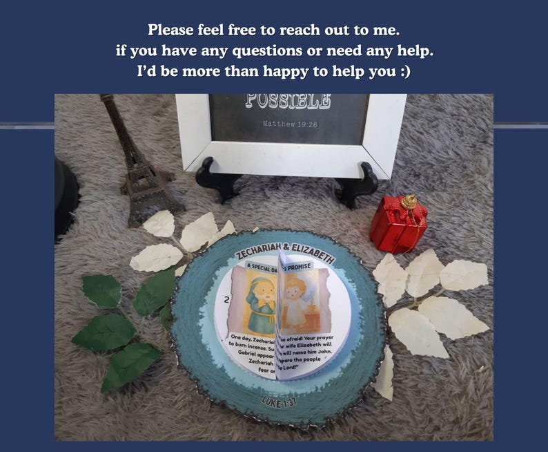 Zechariah and Elizabeth Bible Story Craft: Advent Activity (printable ...