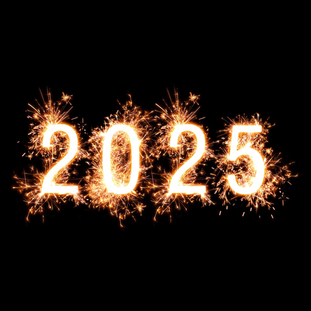 2025 PNG Image, Fireworks PNG Letters, Transparent Background, Sparks ...