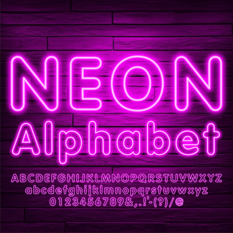 Neon Magenta - Etsy