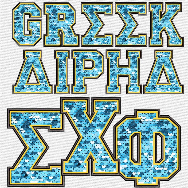 Greek Letters - Etsy