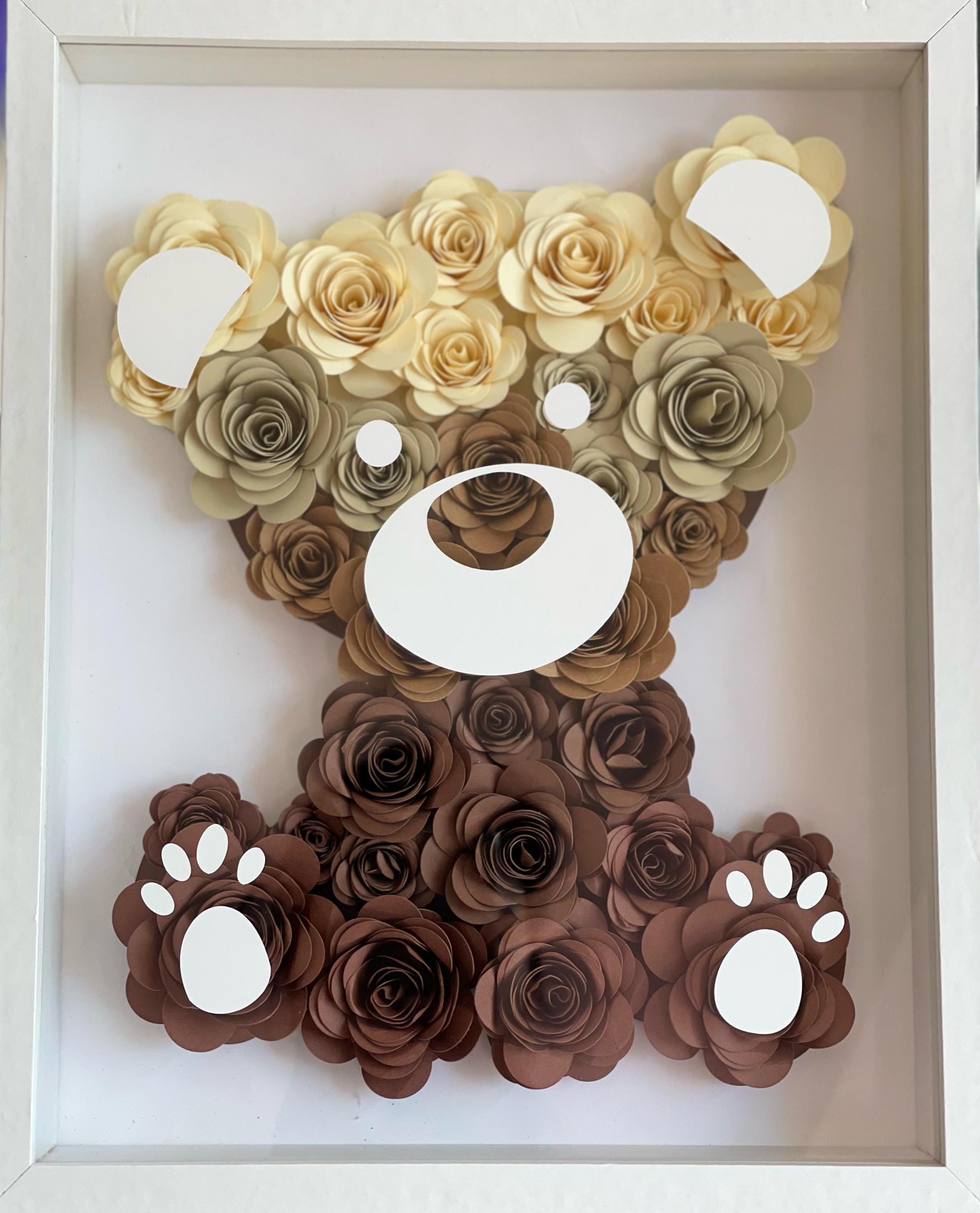 Custom Shadow Box Gifts | Bloomsofbox | Teddy |handmade Shadow Boxes ...