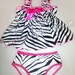 Children's Zebra Tankini Bathing Suit Set - Etsy