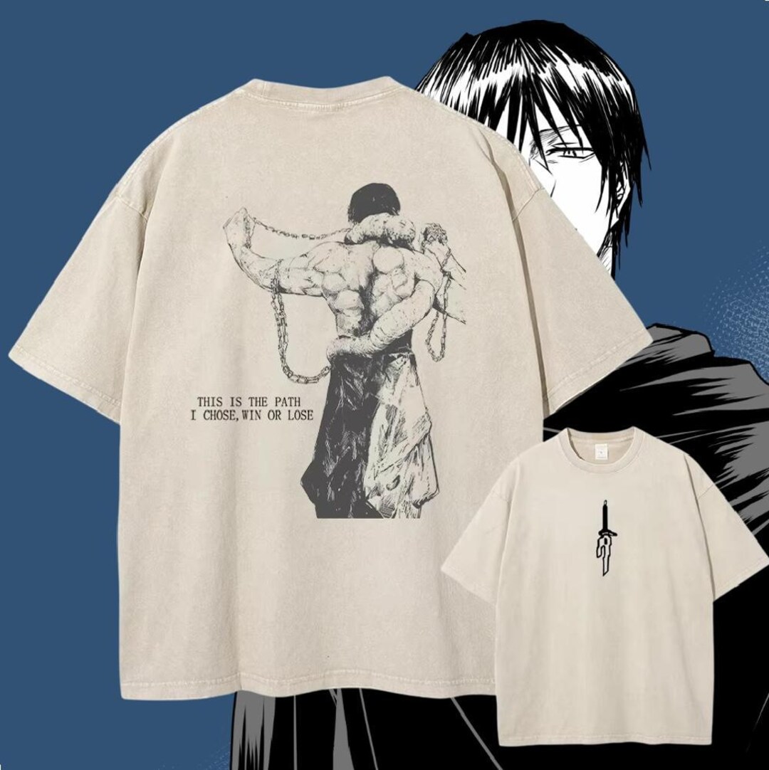 TOJI Unisex White T-shirt – This is the Path I Chose , 100% Cotton ...