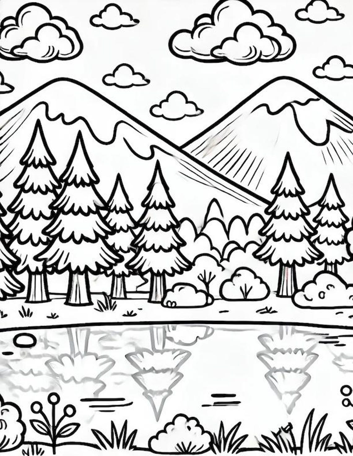 Kids Coloring Pages Nature Coloring Pages Nature Coloring Pages for ...