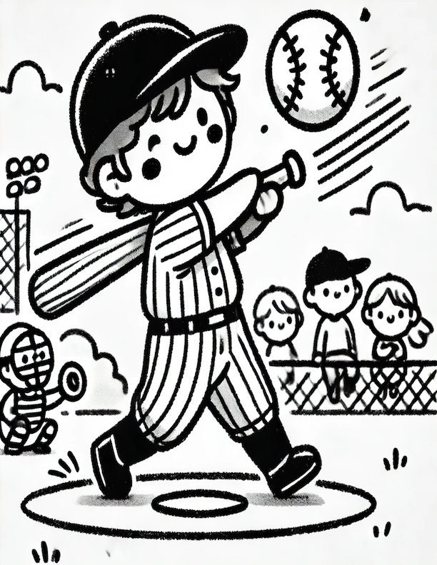 Kids Coloring Pages - Sports Coloring Pages - Sports Coloring Sheet ...