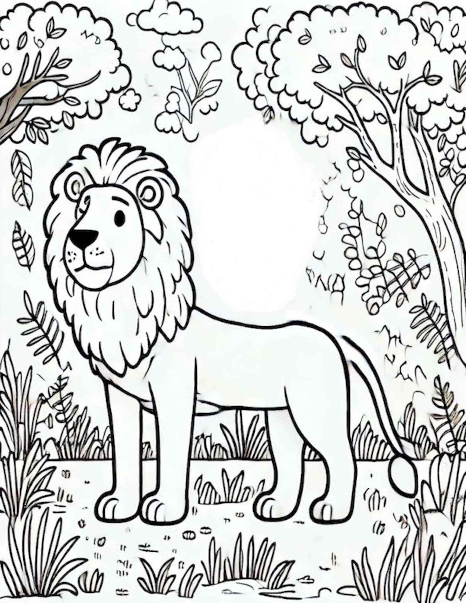 Kids Coloring Pages - Animal Coloring Pages-zoo Animal Coloring Pages ...
