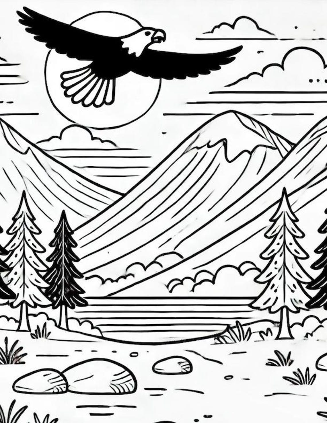 Kids Coloring Pages - Nature Coloring Pages - Nature Coloring Pages for ...