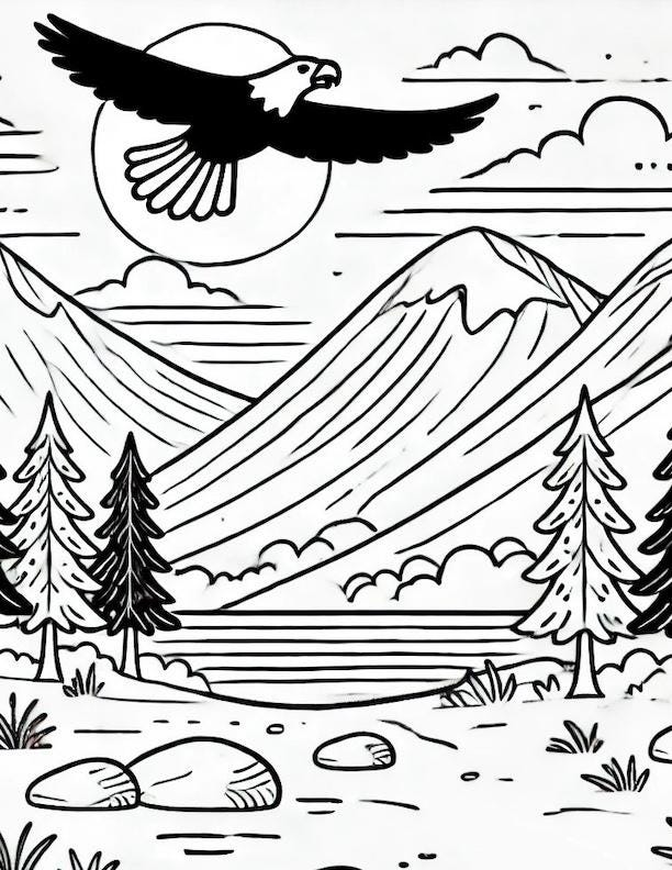 Kids Coloring Pages - Nature Coloring Pages - Nature Coloring Pages for ...