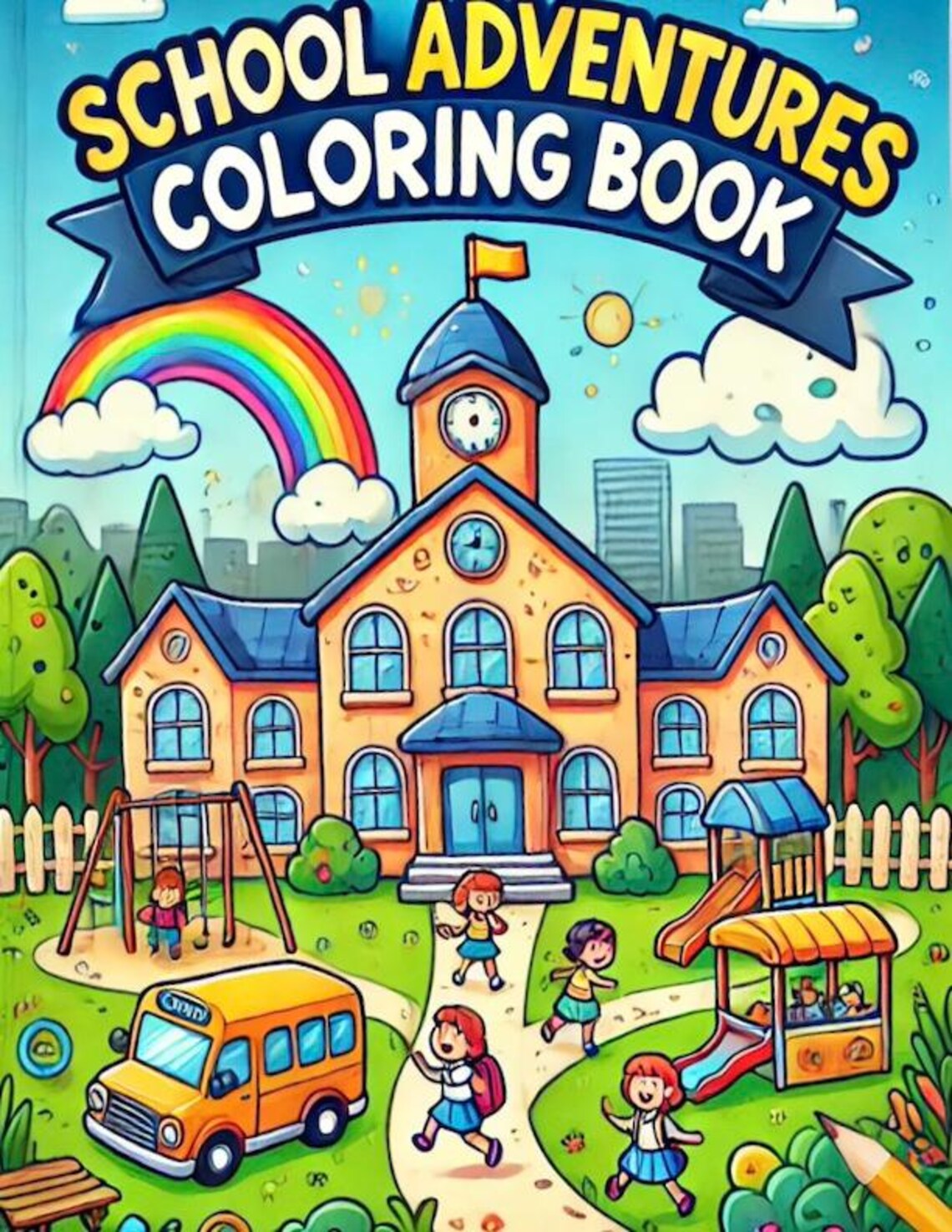 Kids Coloring Pages - School Coloring Pages - School Activities for ...