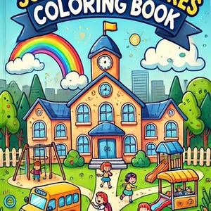 Kids Coloring Pages - School Coloring Pages - School Activities for ...