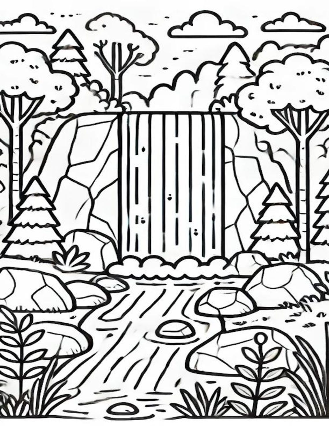 Kids Coloring Pages - Nature Coloring Pages - Nature Coloring Pages for ...