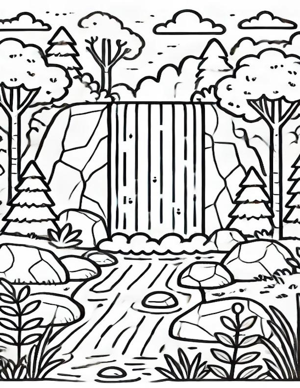 Kids Coloring Pages - Nature Coloring Pages - Nature Coloring Pages for ...