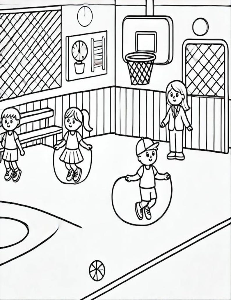Kids Coloring Pages - School Coloring Pages - School Activities for ...