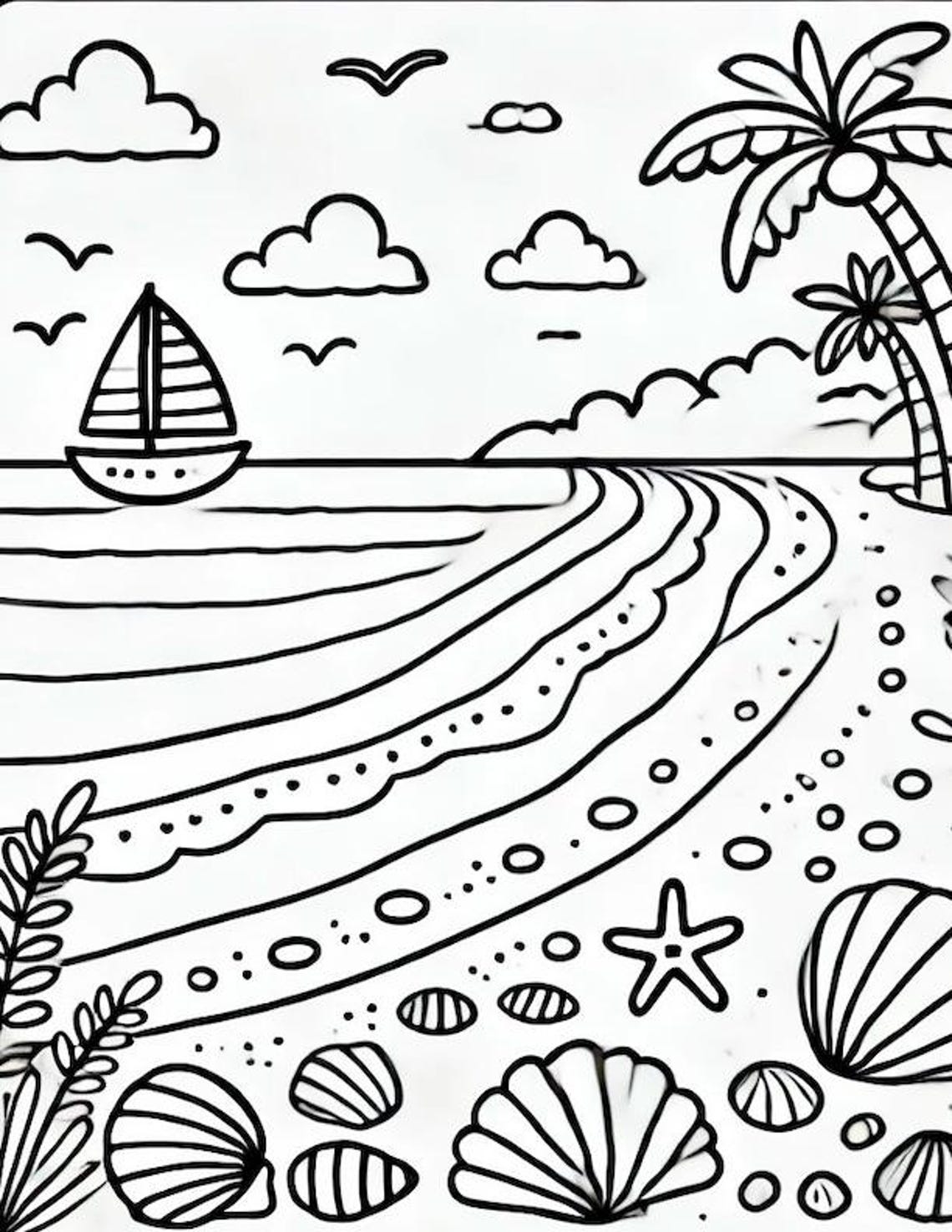 Kids Coloring Pages - Nature Coloring Pages - Nature Coloring Pages for ...