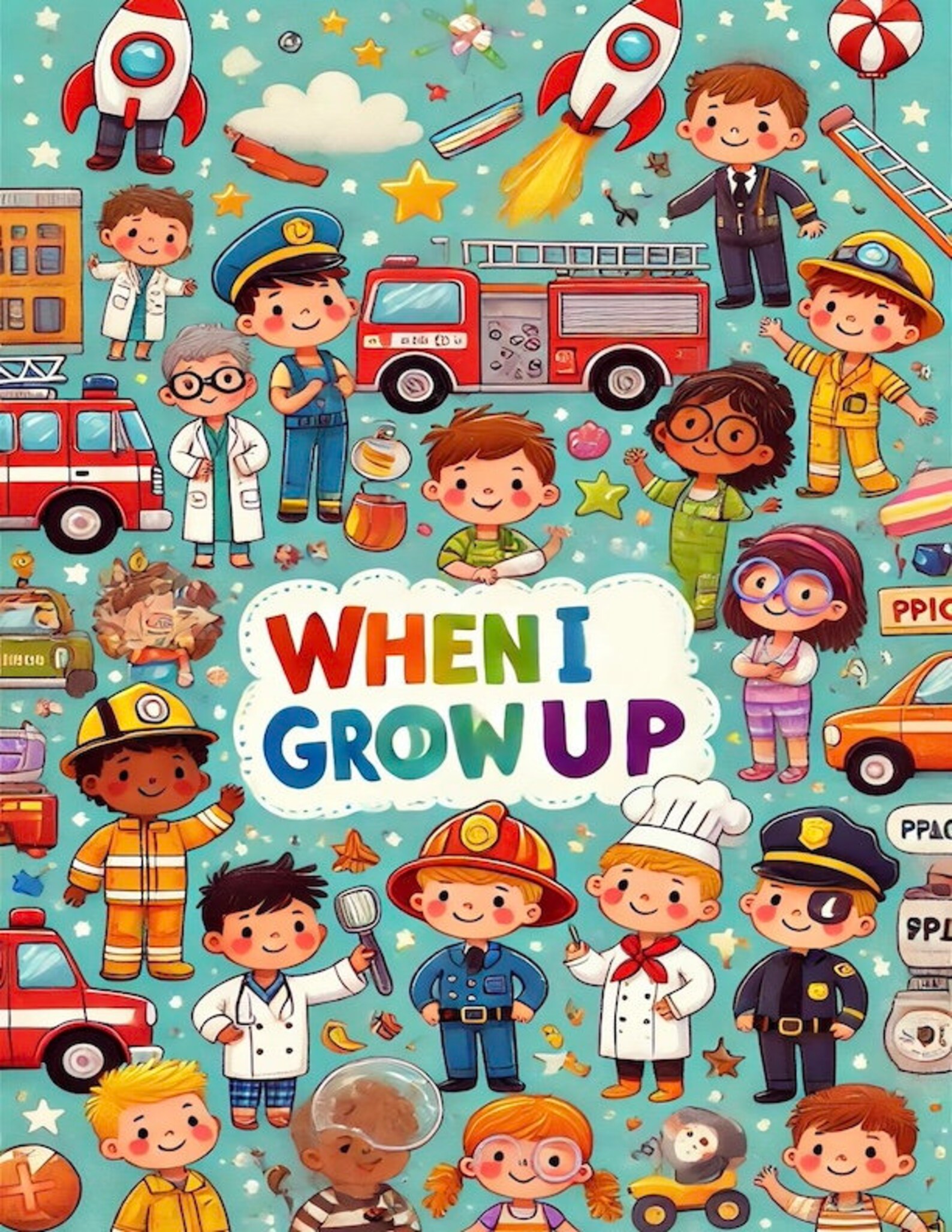 Kids Coloring Pages - Jobs Coloring Pages - Occupation Coloring Pages ...