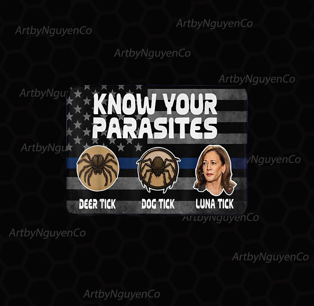 Know Your Parasites Png, Deer Tick Luna Tick Kamala Harris Joe Biden ...