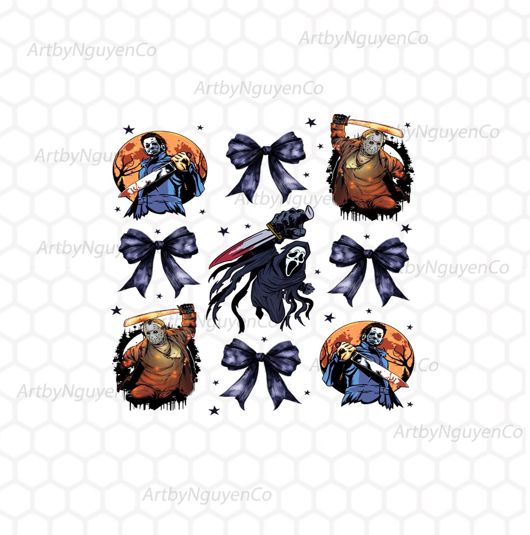 Horror Coquette PNG, Halloween Movie Png, Horror Characters Png ...