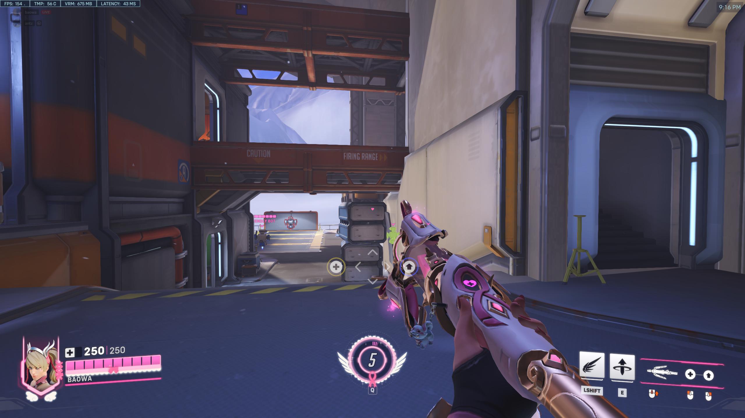 Pink Mercy Inspired Overlay Twitch Stream Overlay, Overwatch 2 Emotes ...