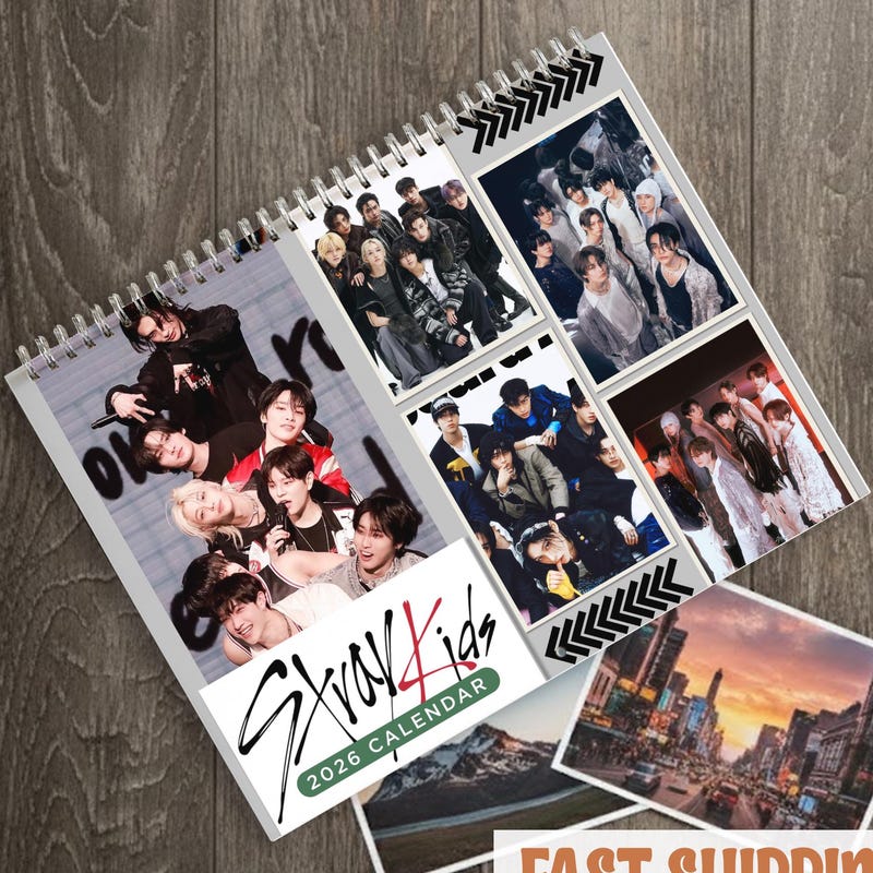 2026 Kpop Desk Calendar - Etsy