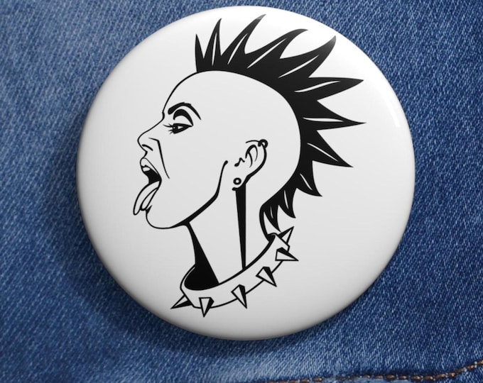 Punk Pins Pinback Punk Buttons Anarchy Anti-racist Equality ACAB ...
