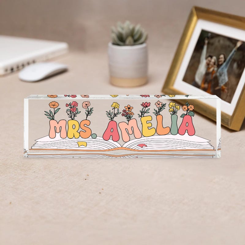Book Name Plate - Etsy