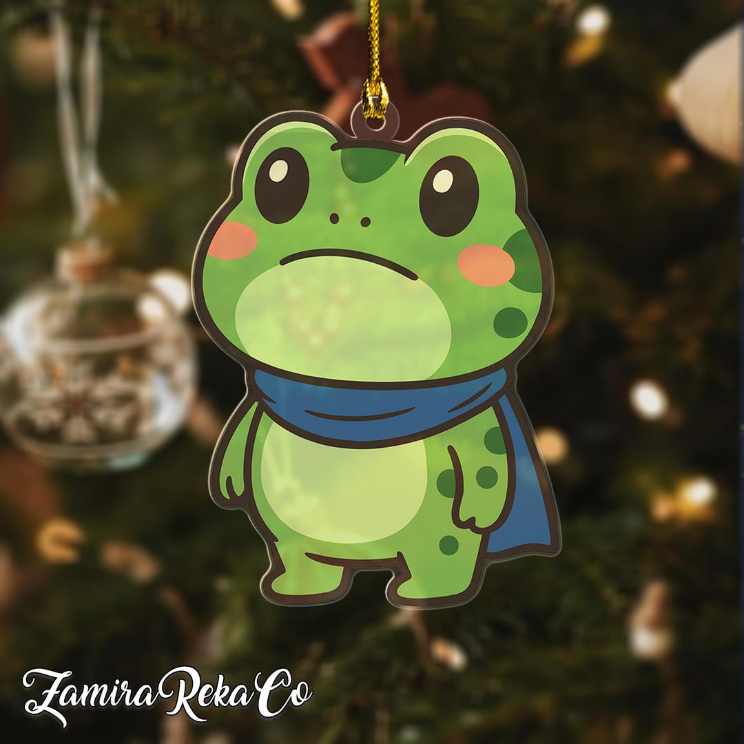 Portland Frog Resist Anti Trump Ornament, Political Ornament, Freedom ...