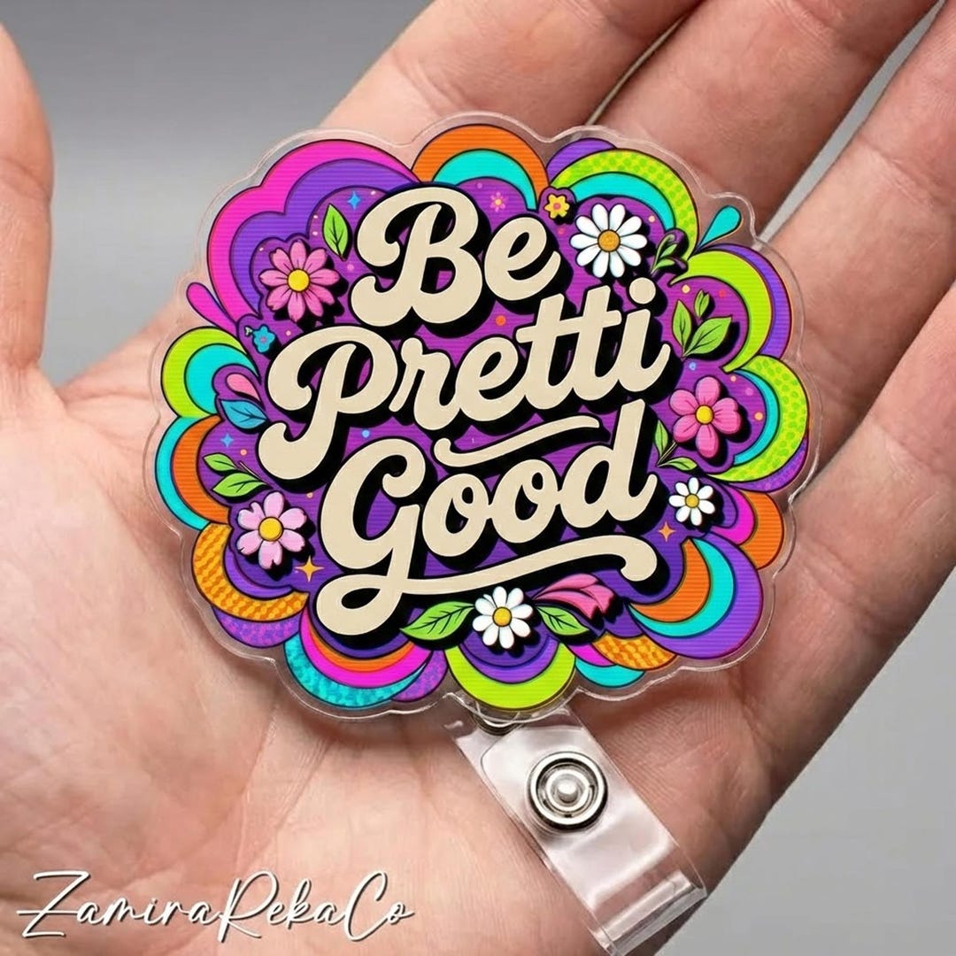 Be Pretti Good Badge Reel - Justice Alex Pretty, Anti Maga Badge Reel ...