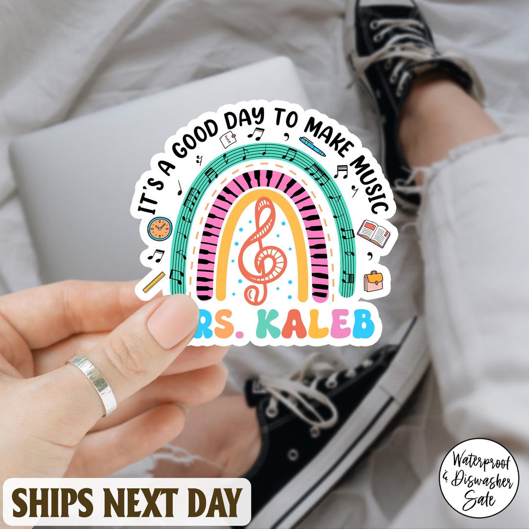It's A Good Day to Make Music Back to School Sticker, Decals, Vinyl ...