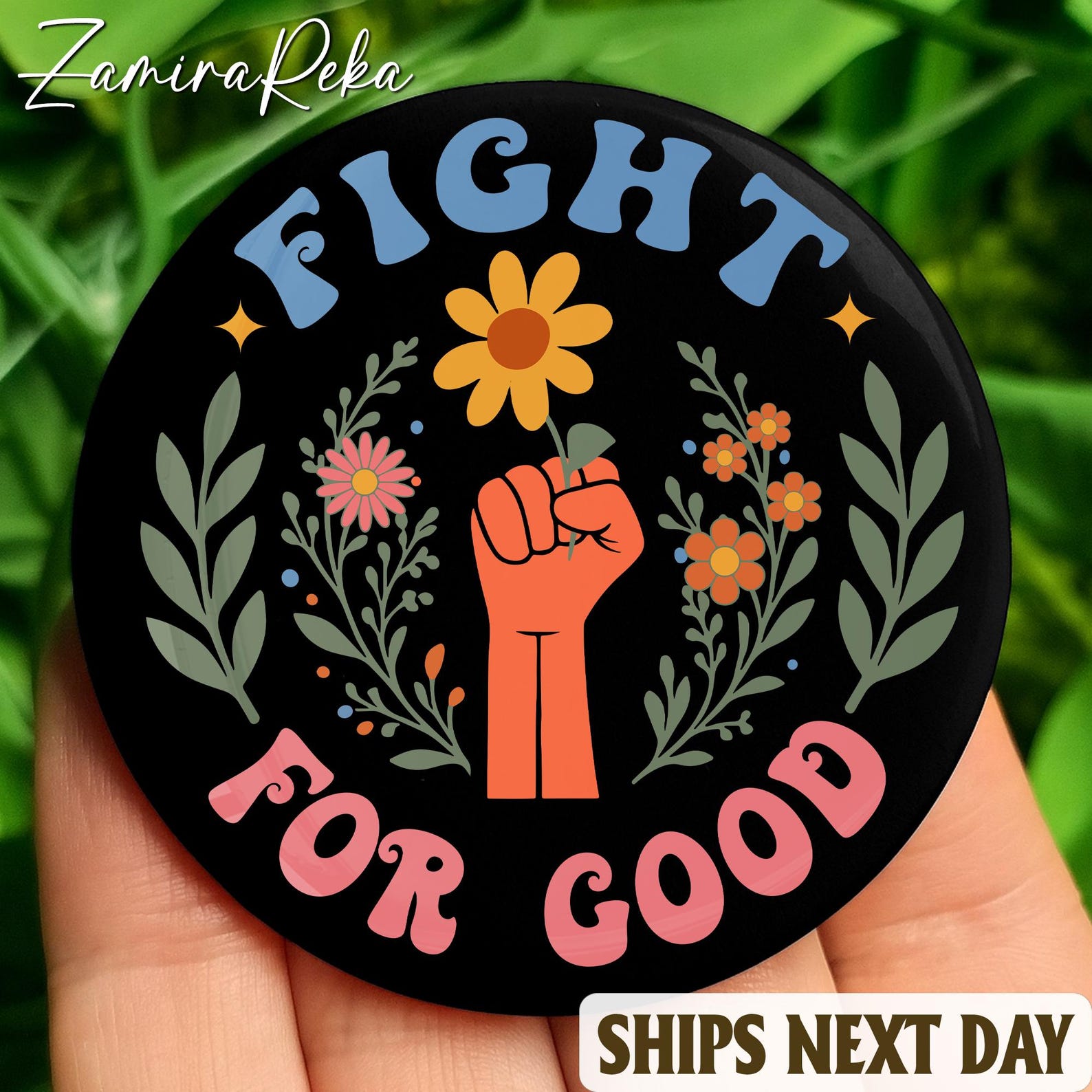 Justice for Renee Nicole Good Button: Fight for Good Protest Button - Etsy