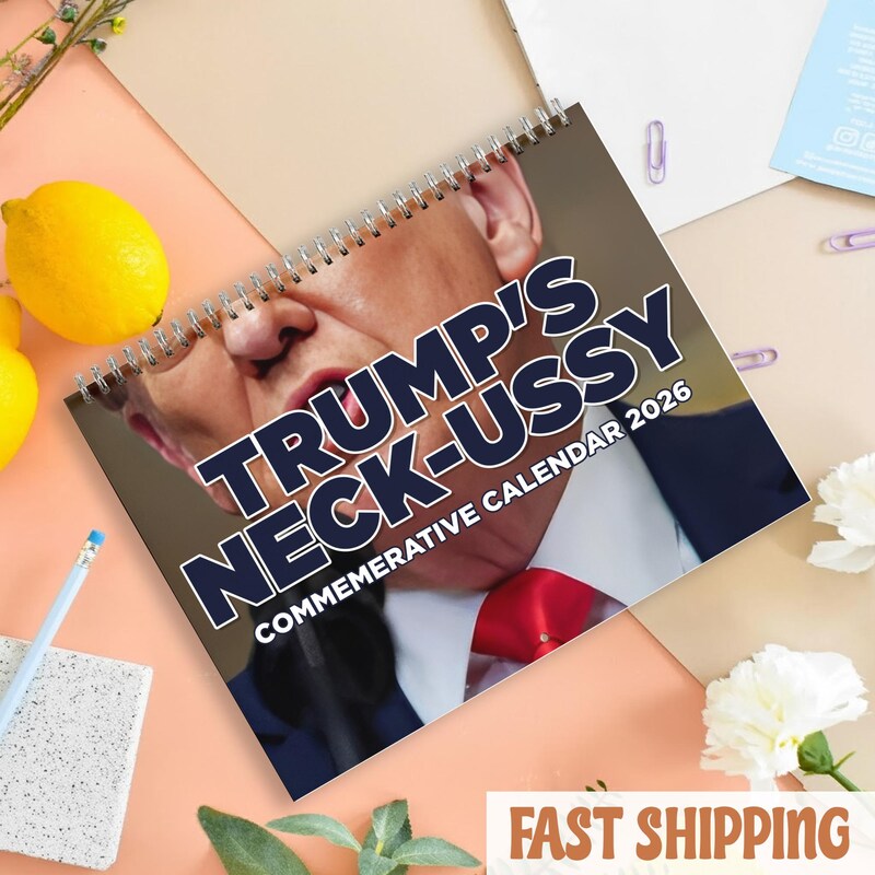 Trump Neck Calendar - Etsy