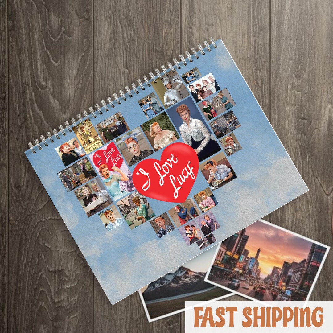 I Love Lucy 2026 Wall Calendar, Classic TV Show Calendar, Vintage ...