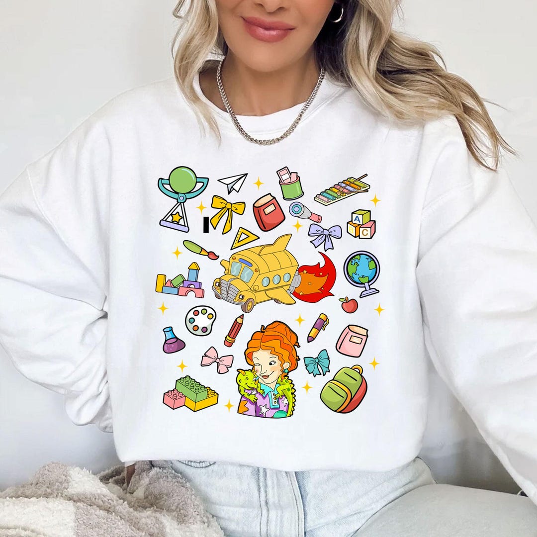 Teacher the Magic School Bus Shirt, Magic School Bus, Back to School ...