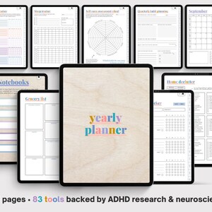 ADHD Digital Planner by a Fellow Adhder - for Ipad, Goodnotes & Android ...