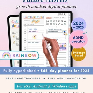 ADHD Digital Planner by a Fellow Adhder - for Ipad, Goodnotes & Android ...