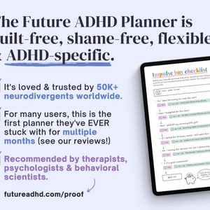 ADHD Digital Planner by a Fellow Adhder - for Ipad, Goodnotes & Android ...