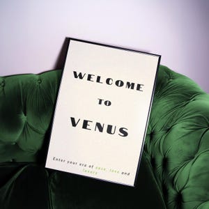 Divine Feminine Wall Art Print Set 2 Pack Cream Blush | Venus ...