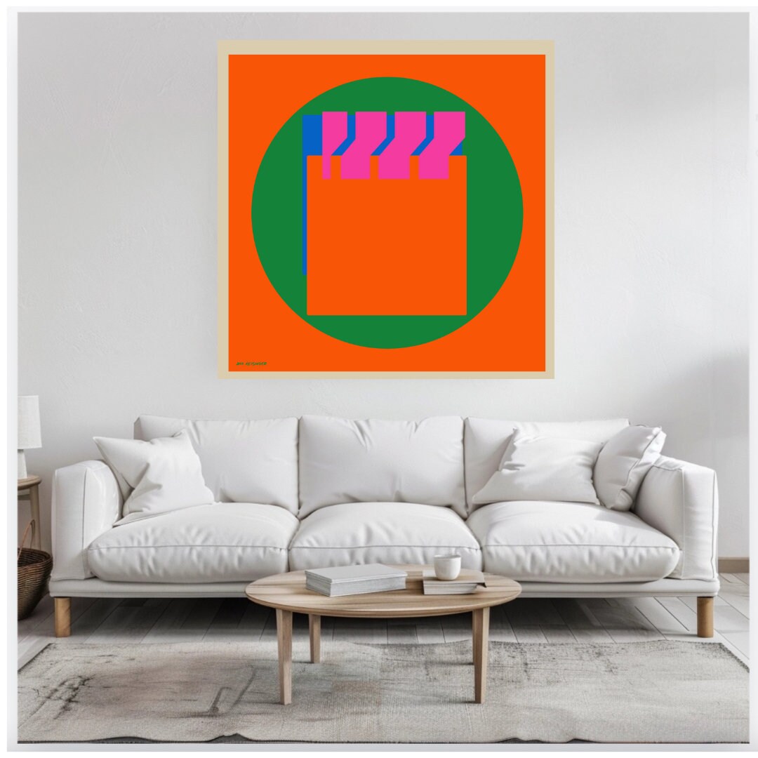 Dan Reisinger Print From the 70's - Etsy