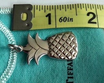 Vintage Tiffany & Co Pineapple Sterling 925 Pendant/ Keyring Vintage Tiffany & Co Pineapple Sterling 925 Pendant/ Keyring
