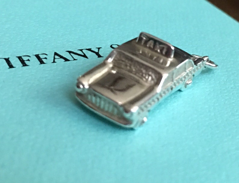 Vintage Tiffany & Co Sterling New York Taxi Cab Charm Retired - Etsy